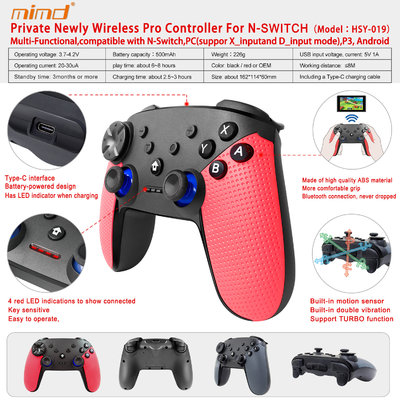New Arrival Private Wireless Pro Gamepad Controller for Nintendo Switch