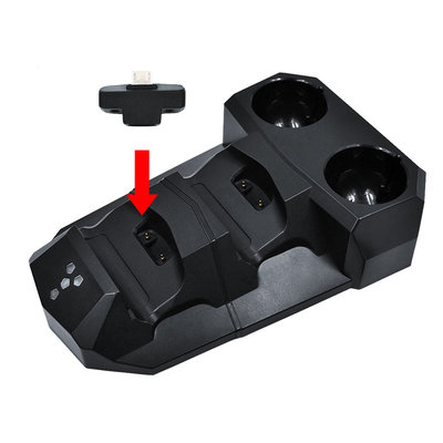 4 In 1 USB Charging Dock With LED Light Dual Charger Dock Station For Playstation For PS Move For PS4 VR Controllers
