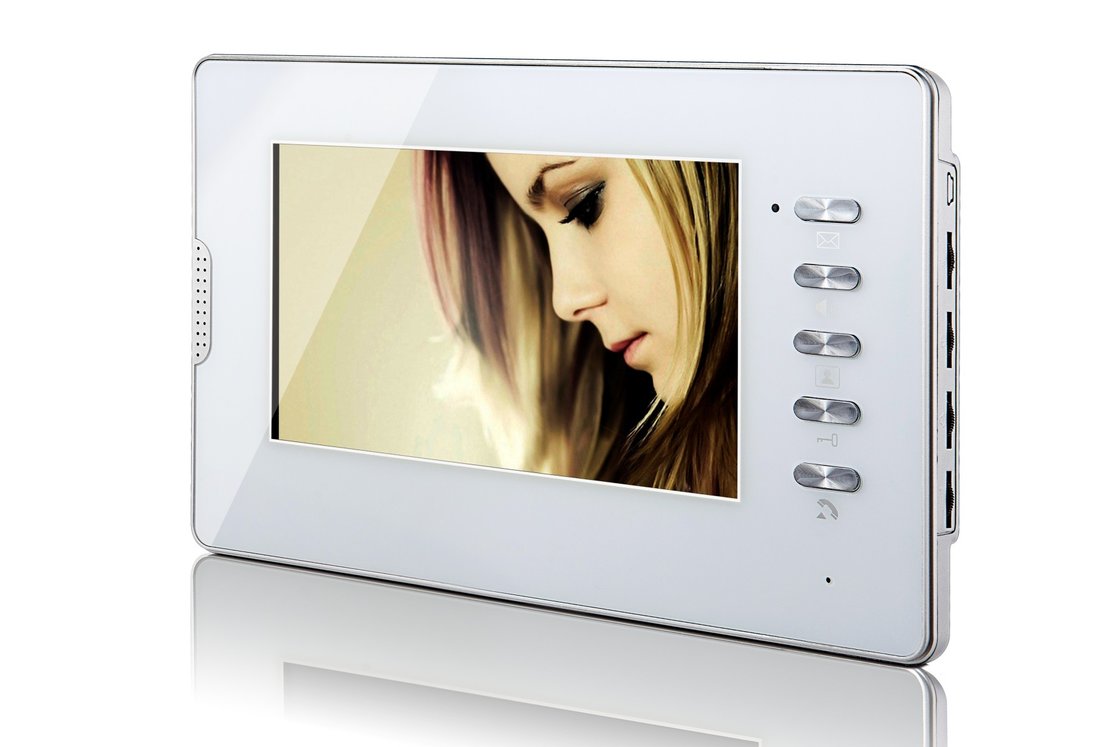 CK-104 @ 7 inch color screen and Intercom Video Door Phone for multi-apartment