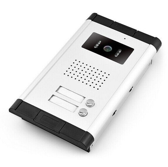 CK-103 @  Popular light and slim style 7inch color screen night vision and intercom system for multi-apartment