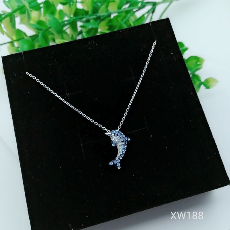 Latest product super quality China sale jewelry charm white stainless steel necklace whole  XW188