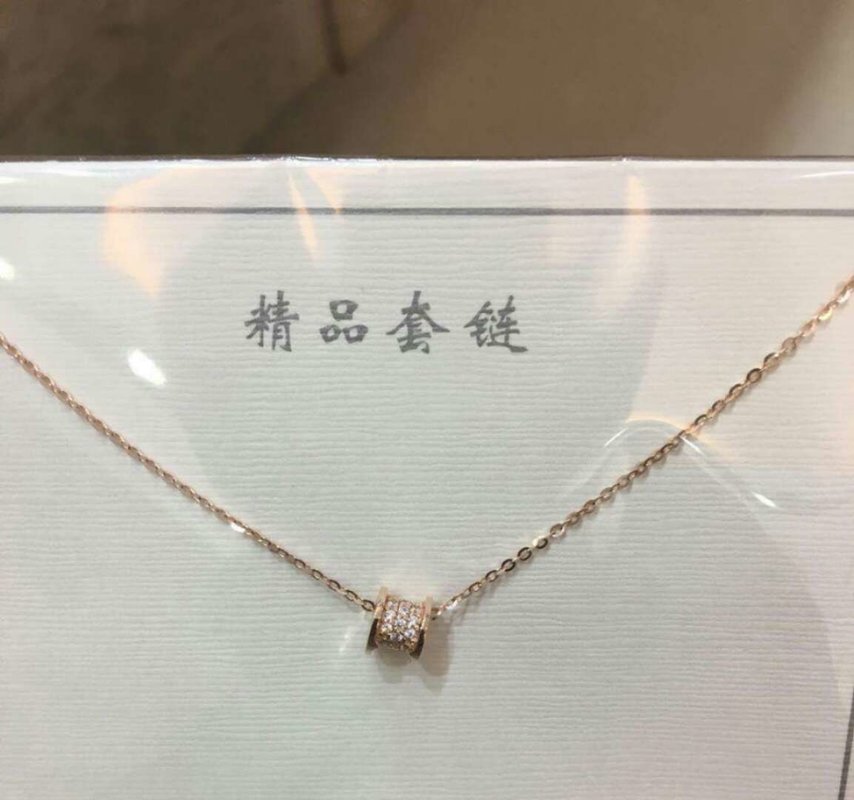 Latest product super quality China sale jewelry charm white stainless steel necklace whole  XW206
