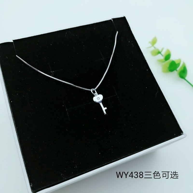 Latest product super quality China sale jewelry charm white stainless steel necklace whole  XW248