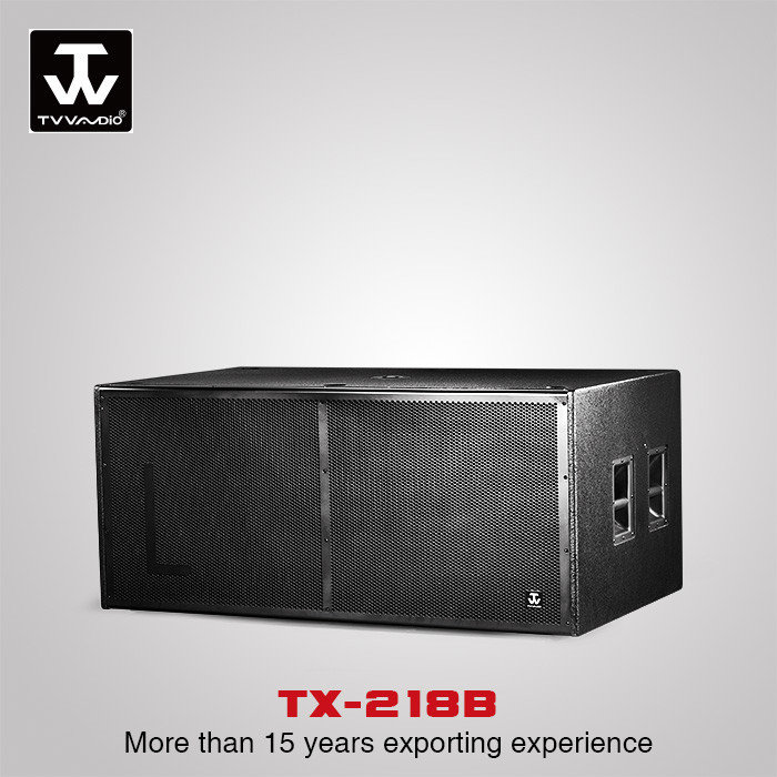Touring Sound System High Quality Low Price Professional Subwoofer For Church Wedding Loudspeaker  TX-218B