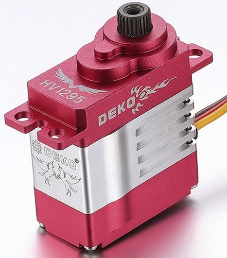 DEKO SERVO HV1295 Full CNC Alu Case Digital Coreless motor Hi-end Micro servo mini 9g servo For 400-480#Heli cyclic