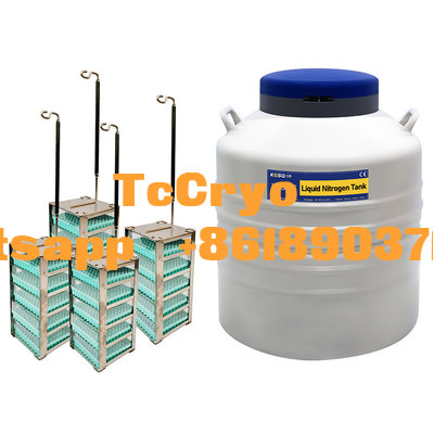 liquid nitrogen dewar semen tank 65L Caliber 216mm