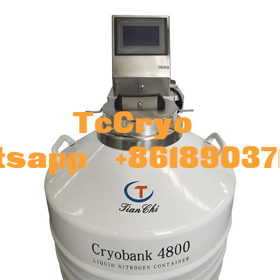 vapor phase cryogenic semen liquid nitrogen tank