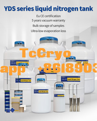 Brazil YDS-15 semen cryopreservation KGSQ liquid nitrogen tank