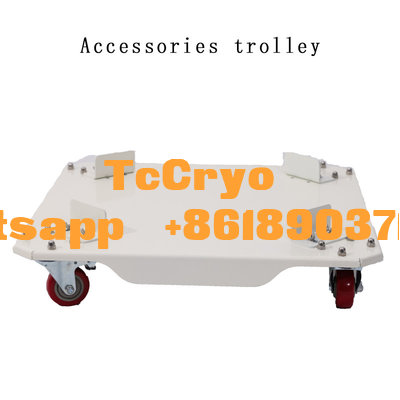 Bulgaria KGSQ five-wheeled cart Liquid nitrogen tank wheeled cart