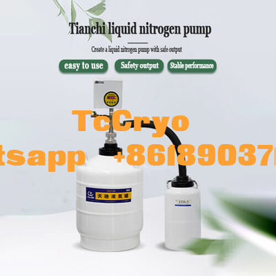 cuba stainless steel liquid nitrogen container KGSQ Foot-operated liquid nitrogen pumps