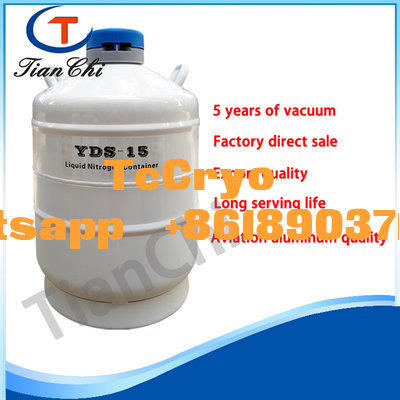 Cryogenic hospital liquid nitrogen container 15L freezing equipment of cell and samples
