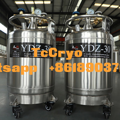 Czech Republic liquid nitrogen supply tank KGSQ dewar 100L for N2 self pressured
