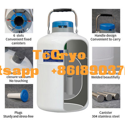 Austria liquid nitrogen tank for laboratory KGSQ liquid nitrogen tank