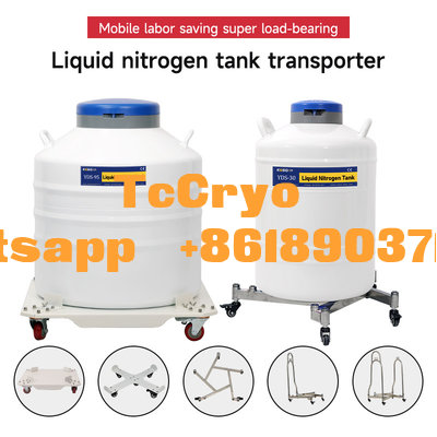 Ethiopia-Liquid Nitrogen Dewar Trolley-Liquid Nitrogen Container Trolley KGSQ