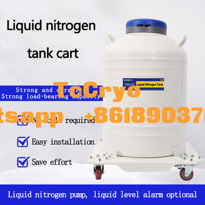 Democratic Republic of the Congo-Liquid Nitrogen Trolley-dewar flask liquid nitrogen container