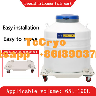 Democratic Republic of the Congo-Liquid Nitrogen Trolley-dewar flask liquid nitrogen container