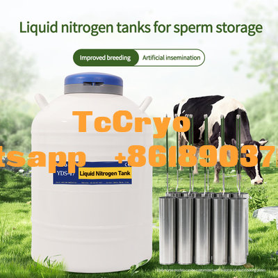 Bermuda-container for sperm collection-ln2 storage tank