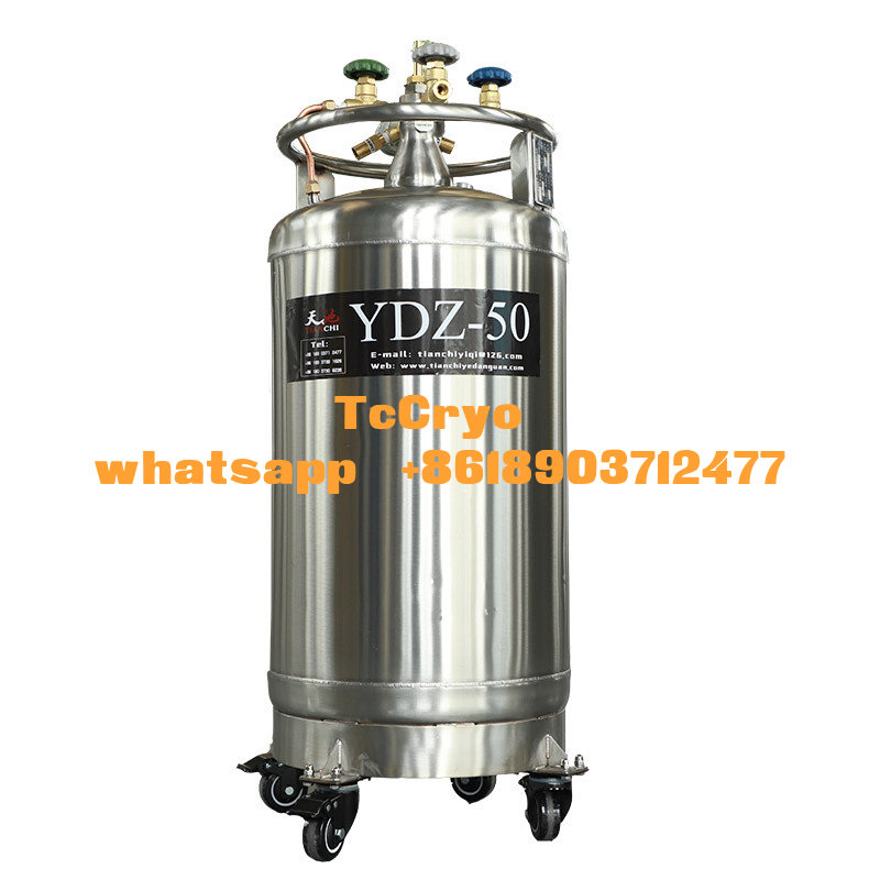 Cameroon pressureless liquid nitrogen tank YDZ-50 automatic liquid nitrogen storage KGSQ
