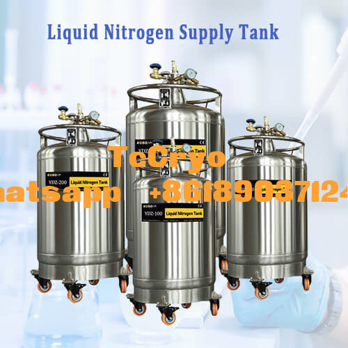 Chile dewar 50L for LN2 self pressured KGSQ liquid nitrogen storage tank