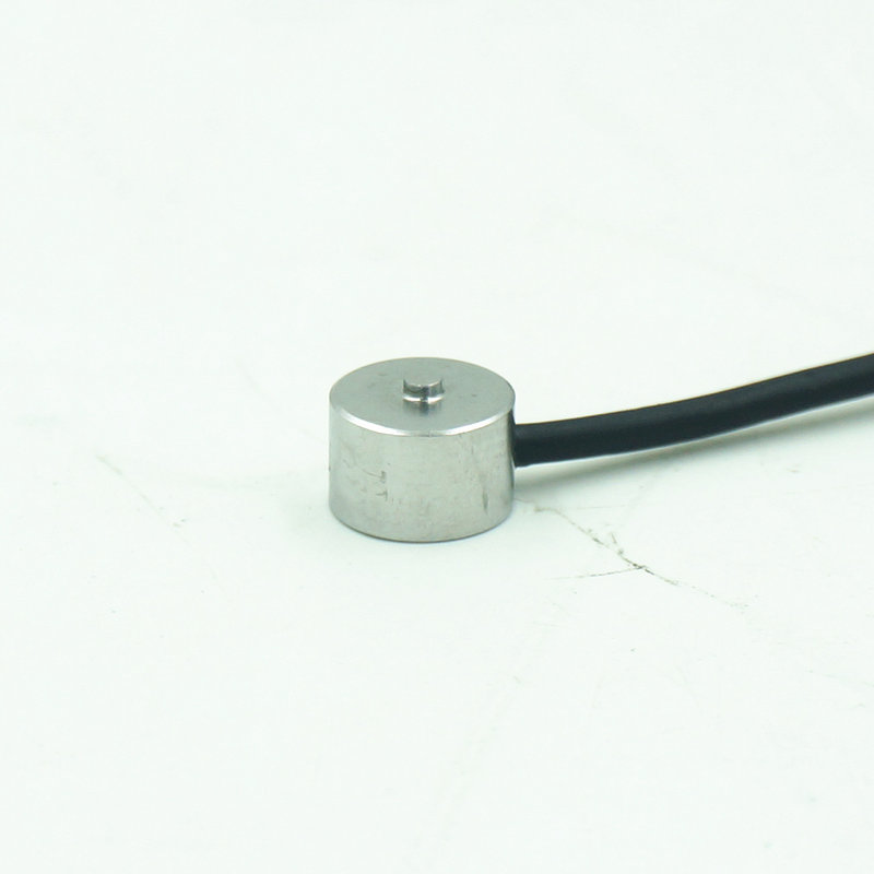 sub-miniature size load cell compression force sensor small size round high accuracy testing force sensor