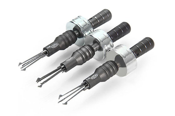 GOSO 3-Piece Adjustable Cross Lock Pick Set Premium Lock Picking Kit supplier