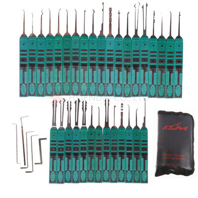 KLOM Locksmith Tools 32pcs Lock Pick Set supplier