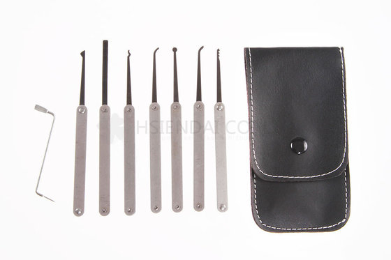 GOSO 7-Piece Lock Pick Set with Leather Case Locksmith Hook Pick Set supplier