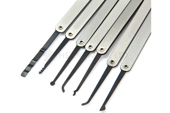 GOSO 7-Piece Lock Pick Set with Leather Case Locksmith Hook Pick Set supplier