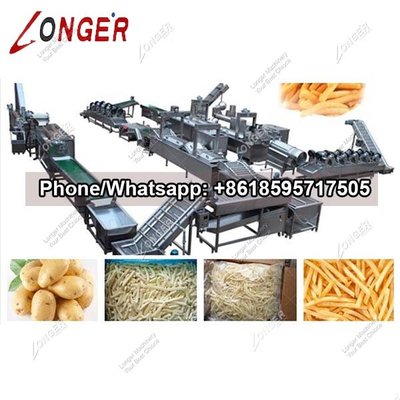 Automatic Frozen French Fries Production Line Manufacturer In China