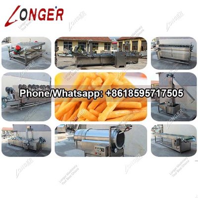 Automatic Frozen French Fries Production Line Manufacturer In China