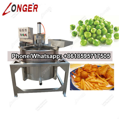 Stainless Steel Automatic Fried Food Deoiling Machine 200 kg/h