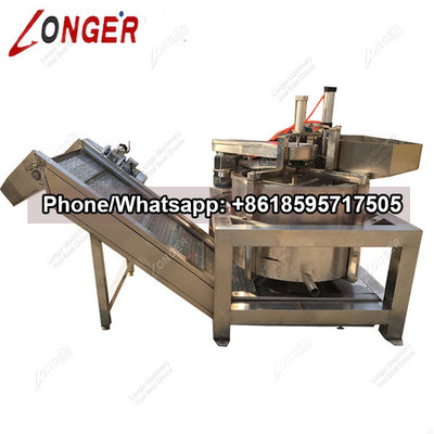 Stainless Steel Automatic Fried Food Deoiling Machine 200 kg/h