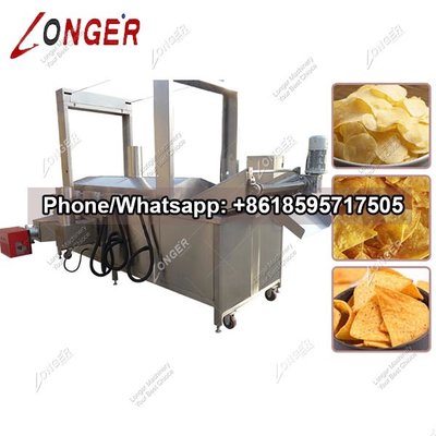 Automatic Continuous Potato Chips Frying Machine|Pork Rinds Fryer Machine