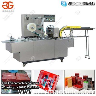 Transparent Film Automatic Perfume Box Cellophane Wrapping Machine for Boxes