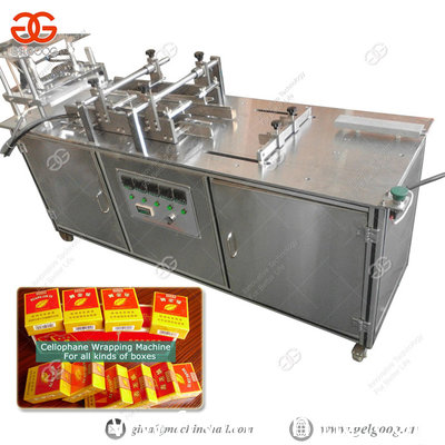 High Speed 3D Semi Automatic Small Box Cellophane Wrapping Machine for Cigarettes