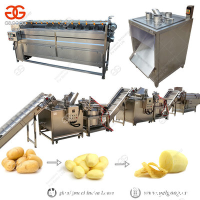 Fully Automatic Frozen French Fries Making Machine Manufacturers