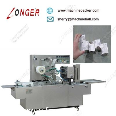 High Speed Small Perfume Box Cellophane Wrapping Machine Price