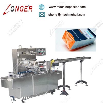 High Speed Small Perfume Box Cellophane Wrapping Machine Price