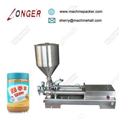 Quality High Speed Manual Peanut Butter Jar Filling Machine