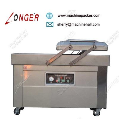 ​Industrial High Speed Meat Double Chamber Vacuum Packaging Machine Price
