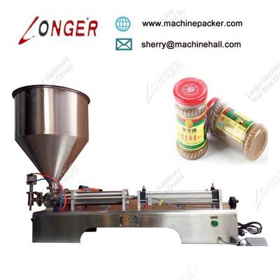 High Qulity Semi-Automatic Manual Peanut Butter Filling Machine,Lost Cost Peanut Butter Jar Filling Machine Price