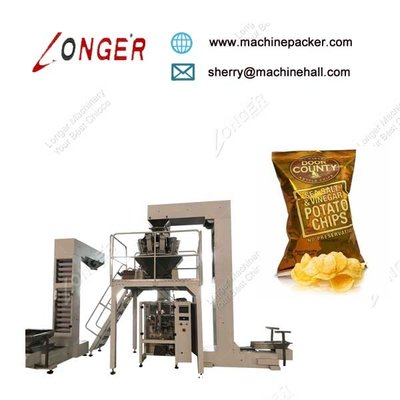 High Standard Low Cost Automatic Chips Packing Machine，Automatic Chips Packing Machine Price For Sale