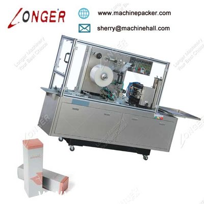 Three Dimension Small Box Cellophane Wrapping Machine,Low Price High Speed Box Cellophane Overwrap Making Machinery