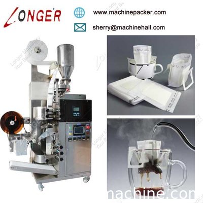 Full automatic popular drip coffee bag packaging machine,hanging ear drip coffee bag wrapping machine