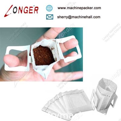 Full automatic popular drip coffee bag packaging machine,hanging ear drip coffee bag wrapping machine