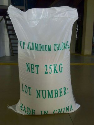 flocculant poly aluminium chloride 30%min for drinking water treatment