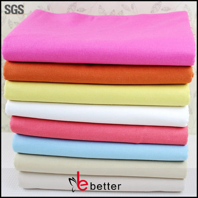 Plaid Style and Woven Technics shirting fabric T/JC 65/35 45x45 133x72 150cm 57/58" Light color  combed continuous dying