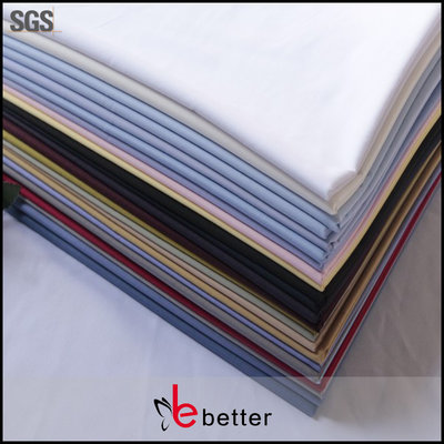 Plaid Style and Woven Technics shirting fabric T/JC 65/35 45x45 133x72 150cm 57/58" Light color  combed continuous dying