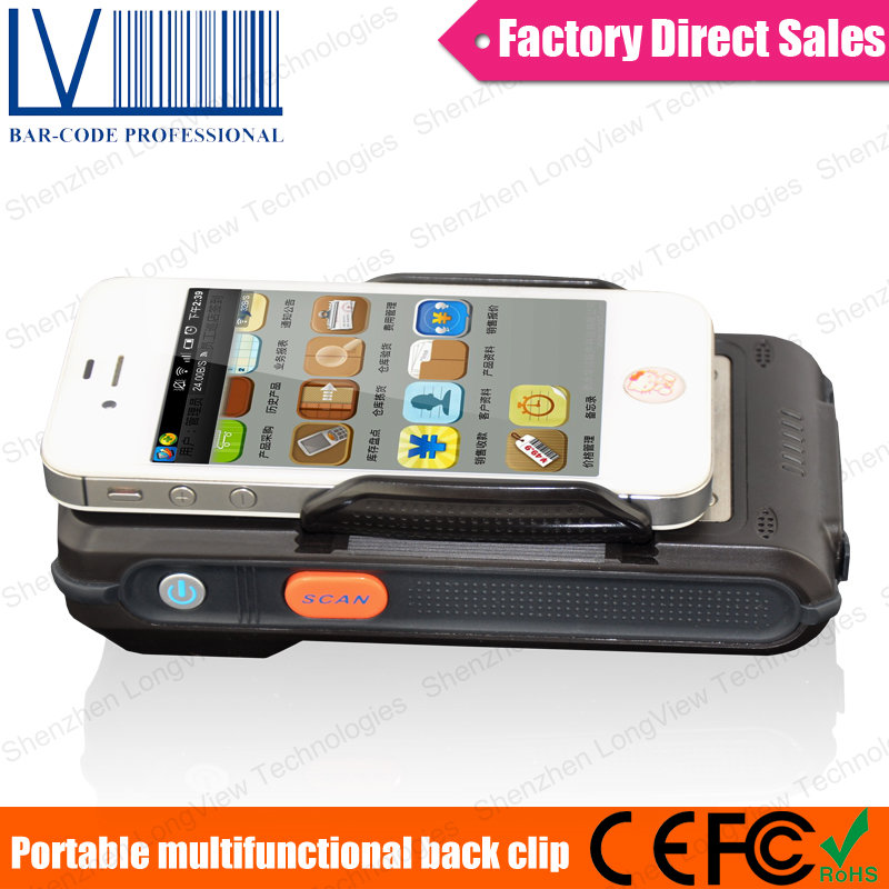 2014 NEW Mobile Bluetooth Handheld Portable Barcode and RFID Scanner for Phone