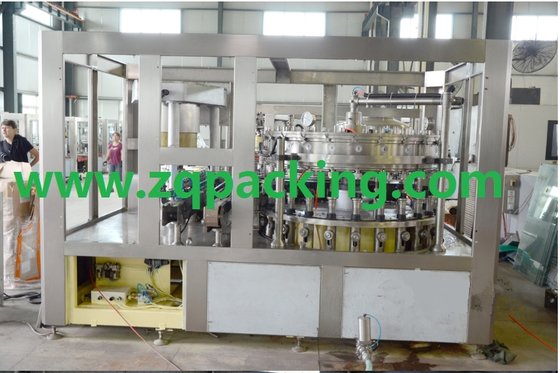 Factory produce beer liquid can filling and sealing machine
